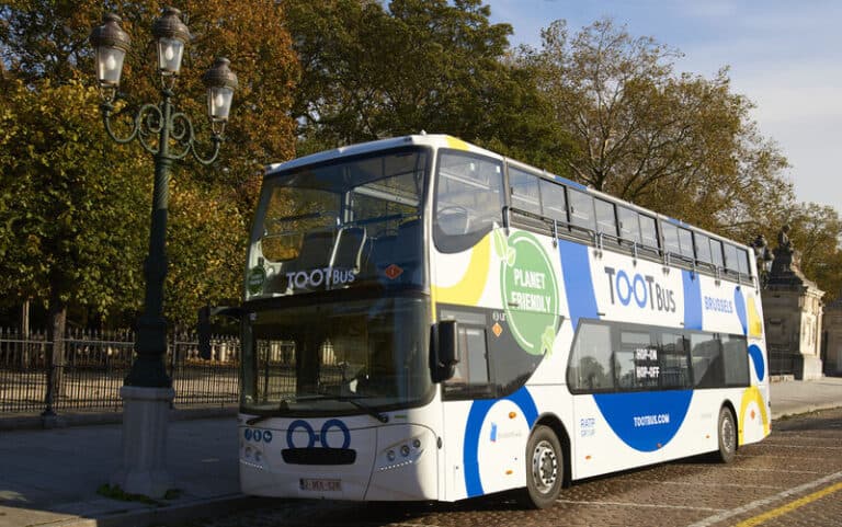 Hop-on hop-off bus Brussels: tickets for 48 hours + Atomium
